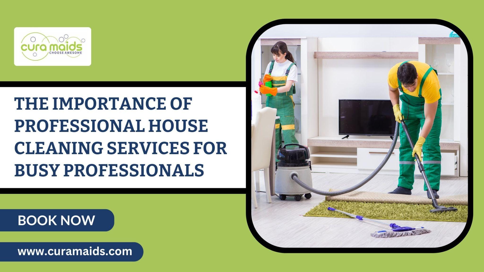 The Value of professional cleaning for busy professionals