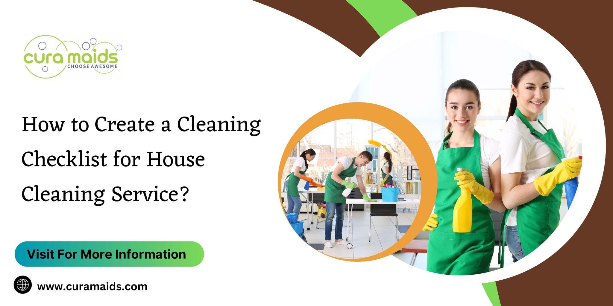 Checklist for cleaning - Cura Maids