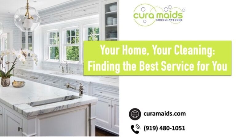 Cura Maids - choosing the right service frequency